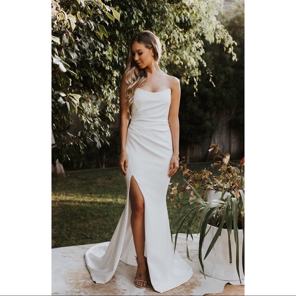 Katie May | Dresses | Katie May X Noel And Jean Divinity Gown Ivory ...